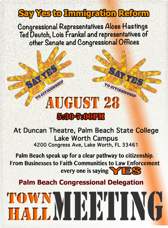 Palm Beach Congressional Delegation Town Hall Meeting